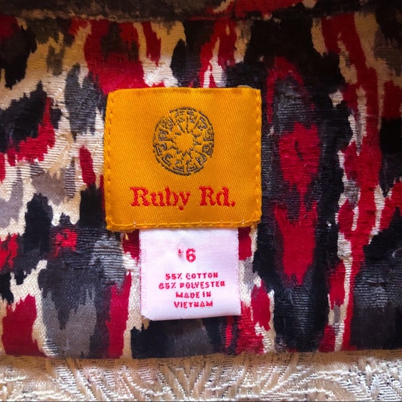 Ruby Rd. | Jackets & Coats | Ruby Rd Multi Colored Jacket | Poshmark